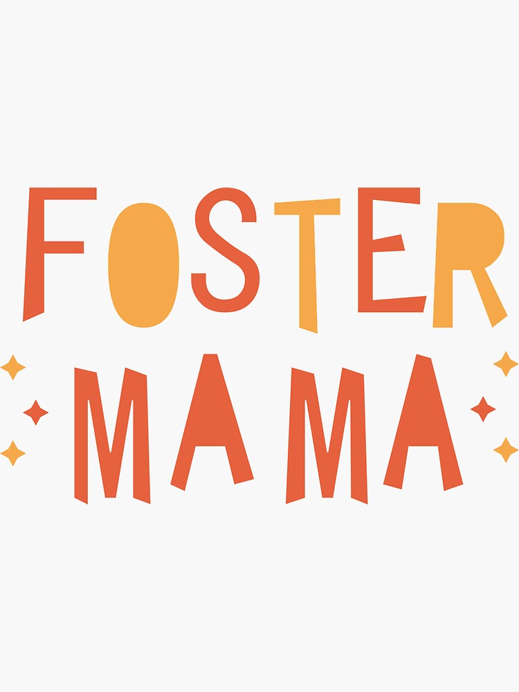 "Fooster Mama" Sticker for Sale by davecreatives | Redbubble