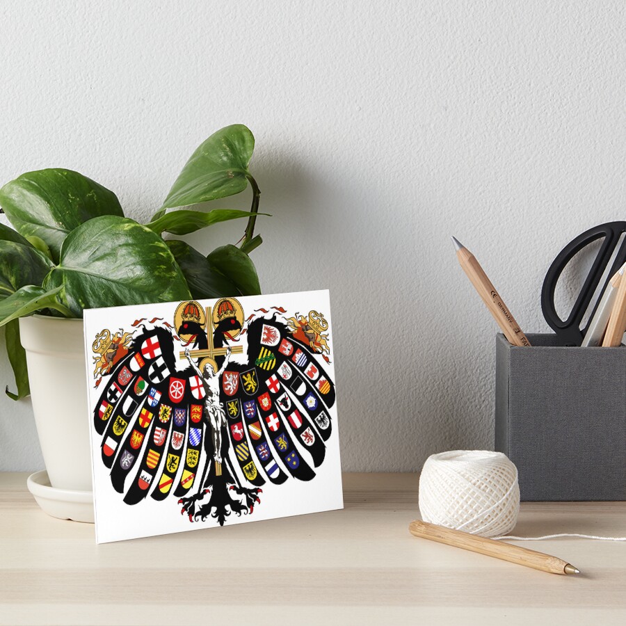 "Quaternion Eagle of the Holy Roman Empire" Art Board Print by ...