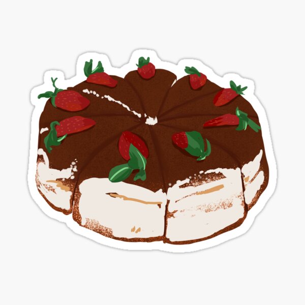 "tiramisu" Sticker by sunscones | Redbubble