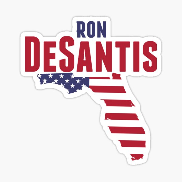 "Ron Desantis, Desantis escape to florida, desantis, florida " Sticker ...