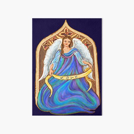 "Blue Angel" Art Board Print for Sale by UbiArt | Redbubble