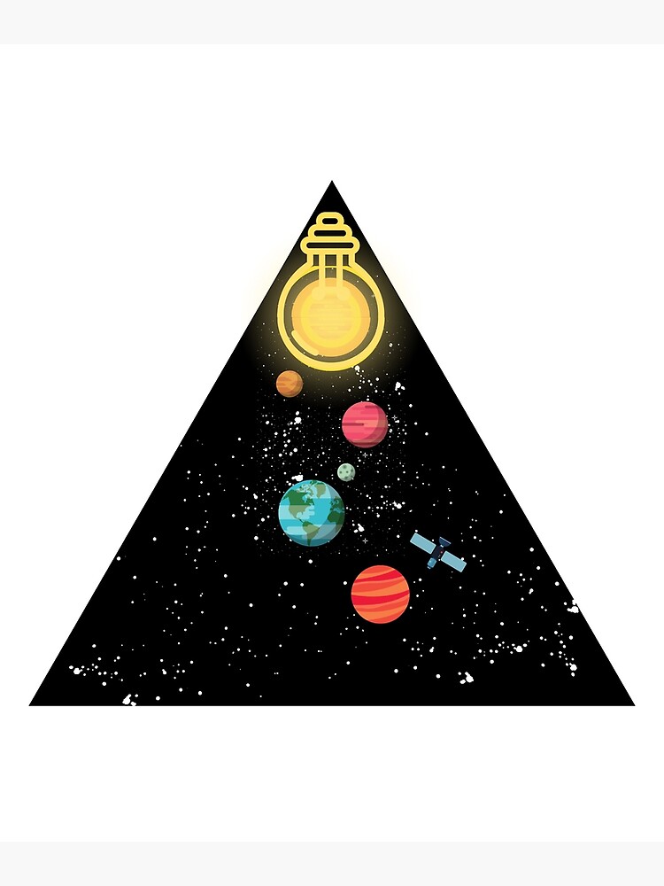 "Сosmic triangle with the solar system " Poster by Neutral-X | Redbubble
