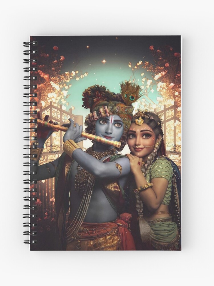 "LORD KRISHNA & RADHA HISTORICAL LOVELY COUPLE" Journal for Sale by TrendyUniverse | Redbubble