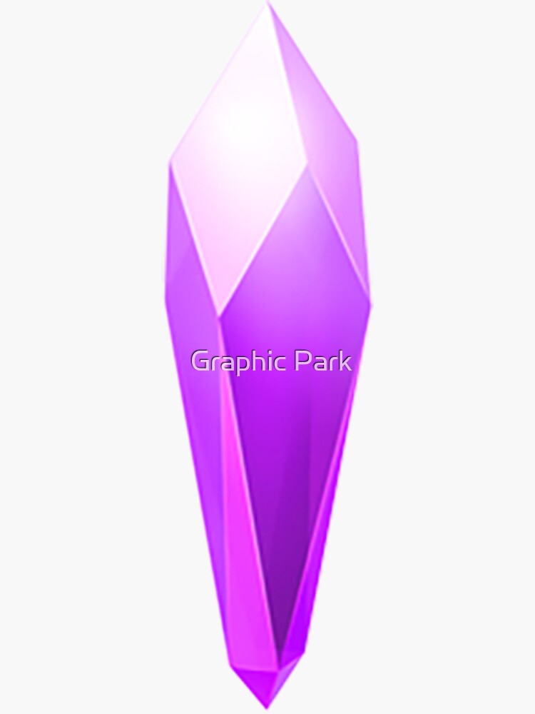 "Power Crystal" Sticker for Sale by animalchin | Redbubble