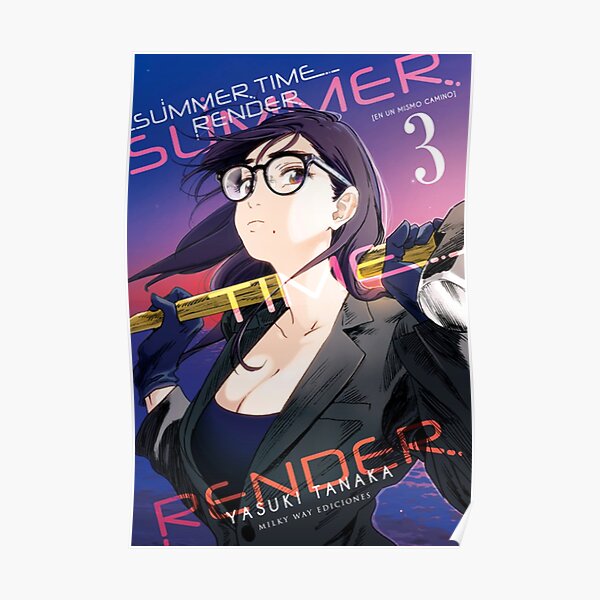 "Summertime Render/Summer Time Rendering" Poster for Sale by Rincones ...