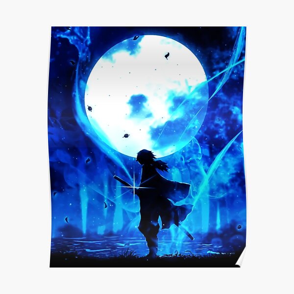 "Water Hashira" Poster for Sale by EileenBaer | Redbubble
