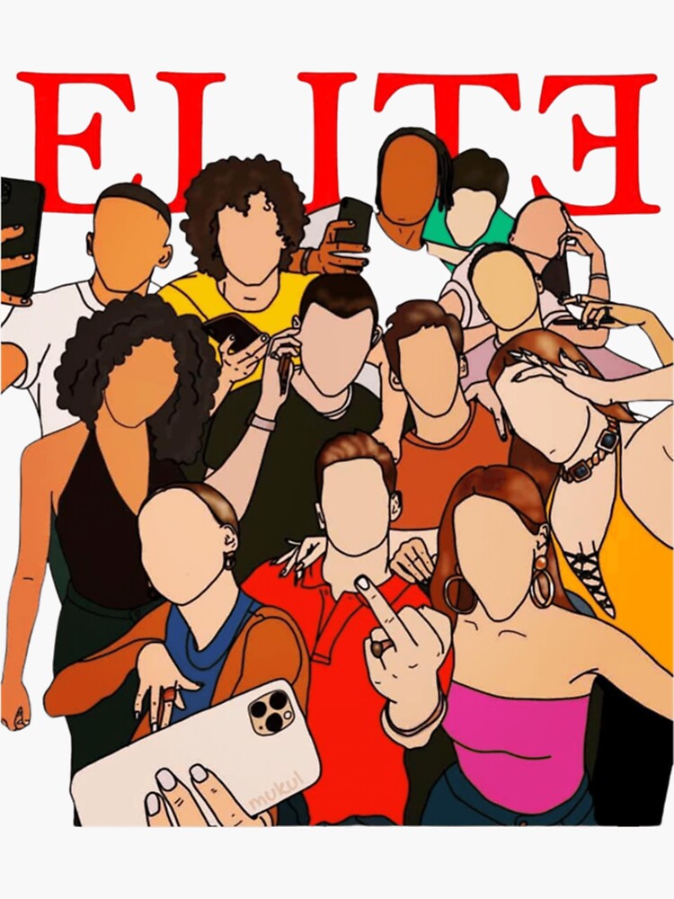 "Elite netflix season 5 " Sticker for Sale by EddieserPrint | Redbubble