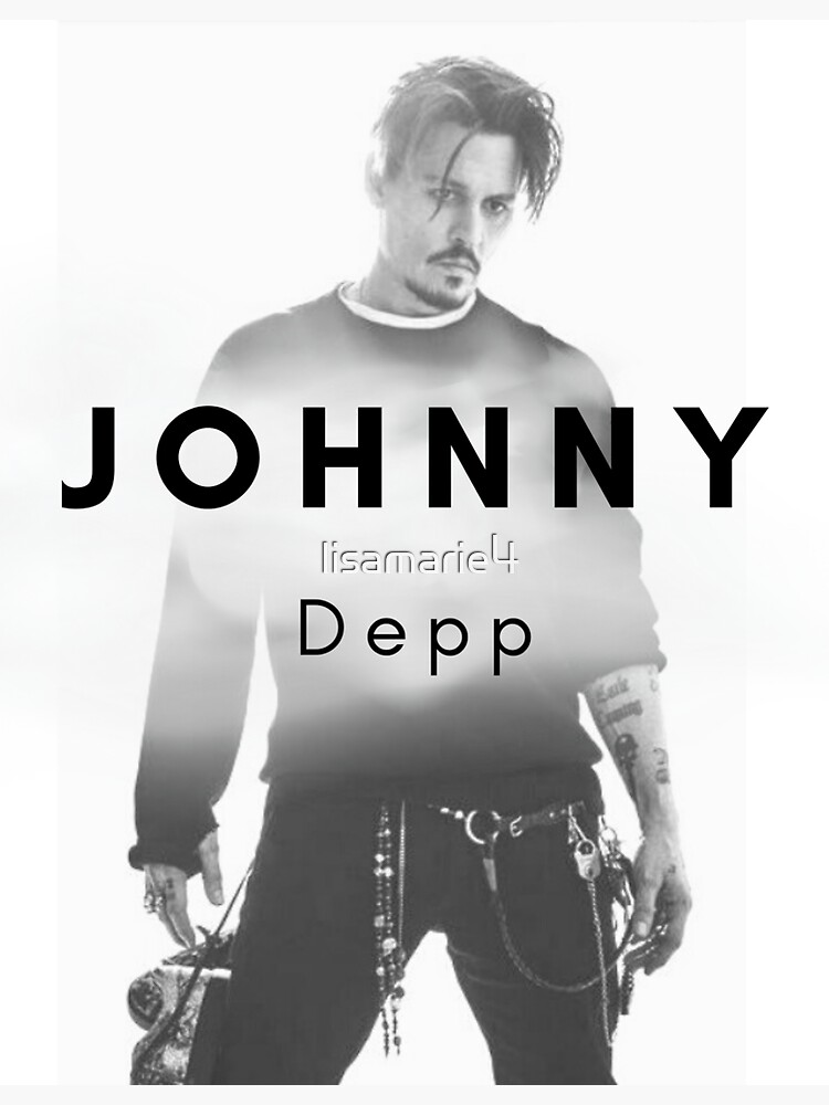 "Johnny Depp" Sticker for Sale by lisamarie4 | Redbubble