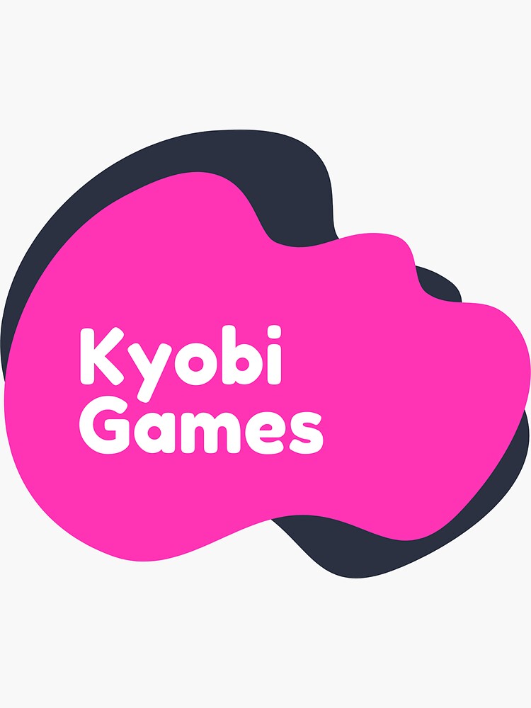 "Kyobi Games" Sticker for Sale by LANISTAR777 | Redbubble