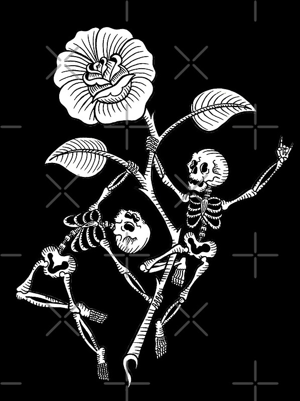 "Skeleton Pole Dance" by TheRiZart | Redbubble