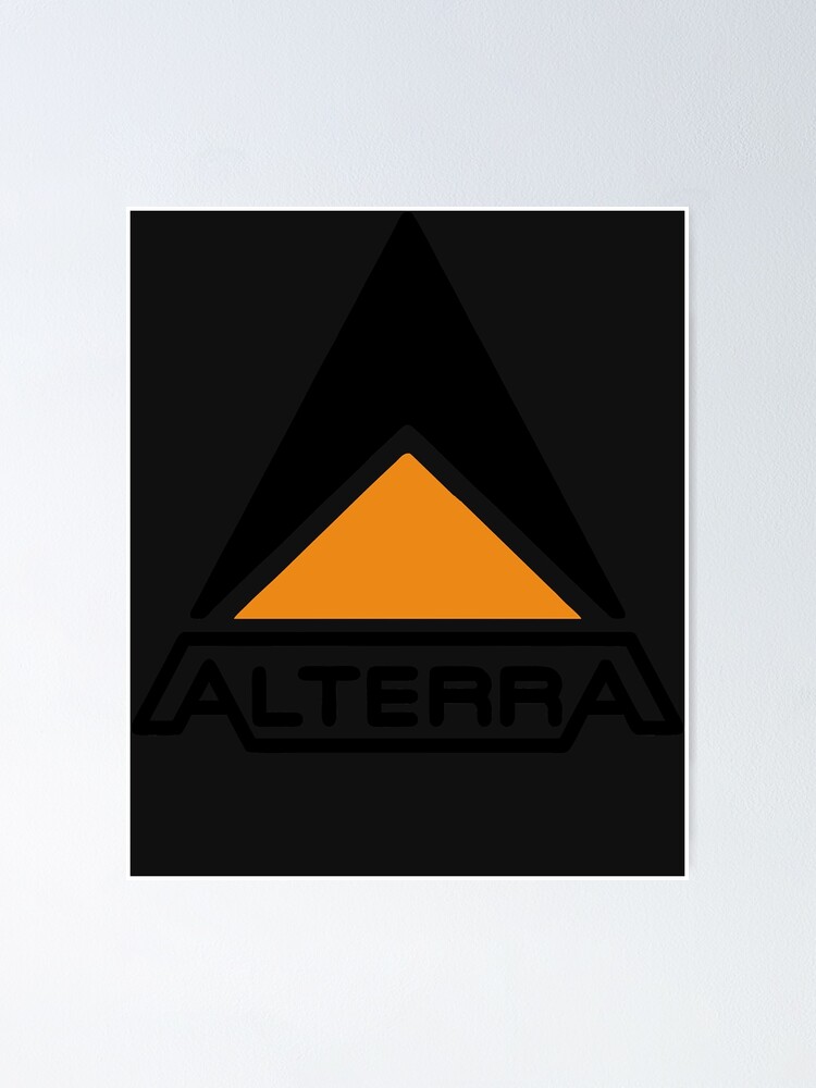 Póster «camiseta básica con el logo de Alterra» de DeniseHertel59 ...