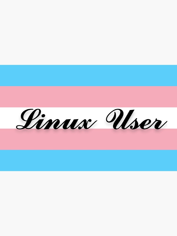 "Linux User Pride Flag" Sticker by IzzyTheFawkes | Redbubble