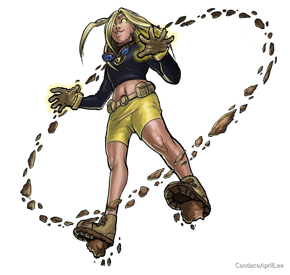 "Terra - Titan Rising" by CandaceAprilLee | Redbubble
