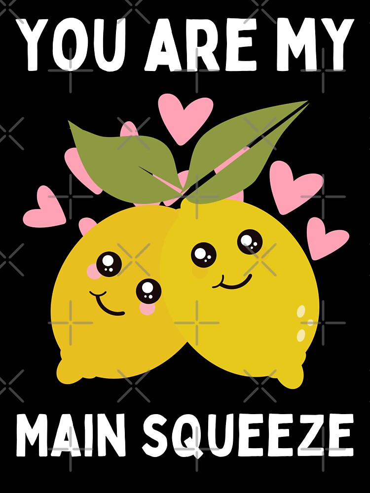 "You Are My Main Squeeze/ Funny Lemon Pun" Sticker by ylavine-rb ...