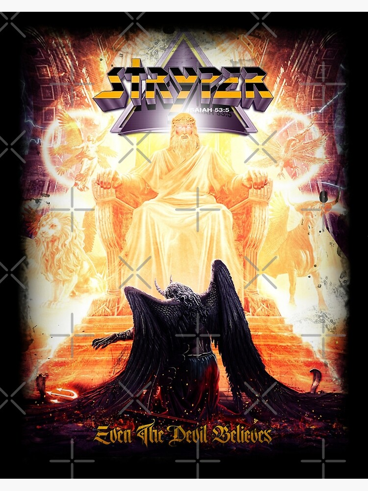 "STRYPER" Poster for Sale by mixhatti | Redbubble