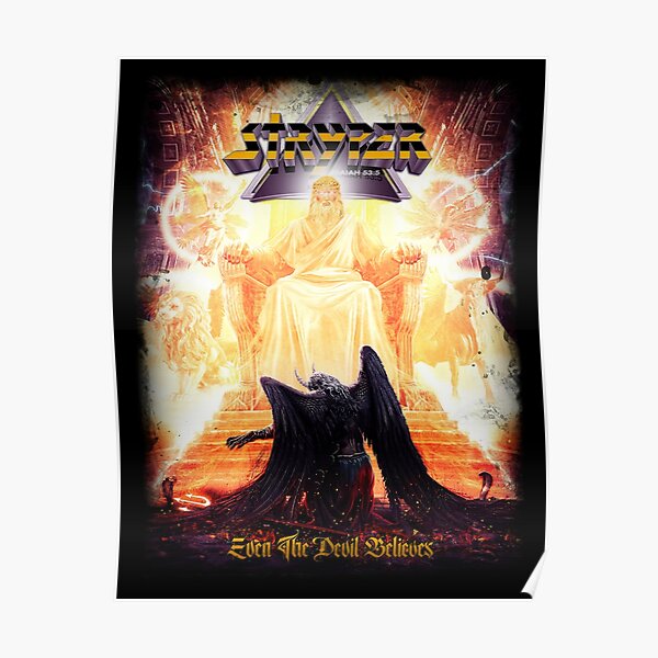 "STRYPER" Poster for Sale by mixhatti | Redbubble
