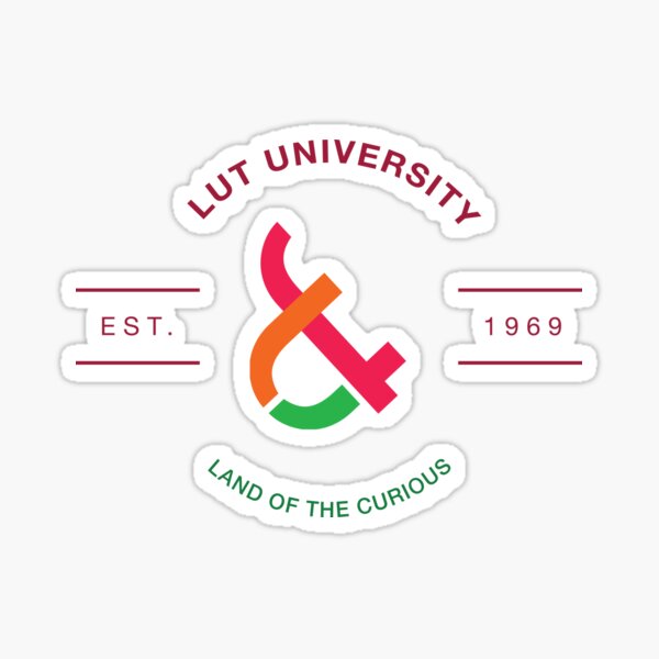 "LUT University" Sticker by urbantale | Redbubble
