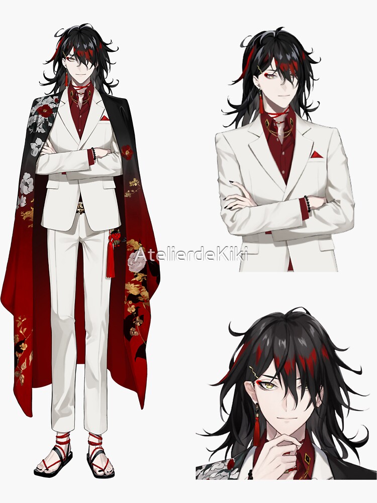 "Vox Akuma Sticker Pack" Sticker by AtelierdeKiki | Redbubble