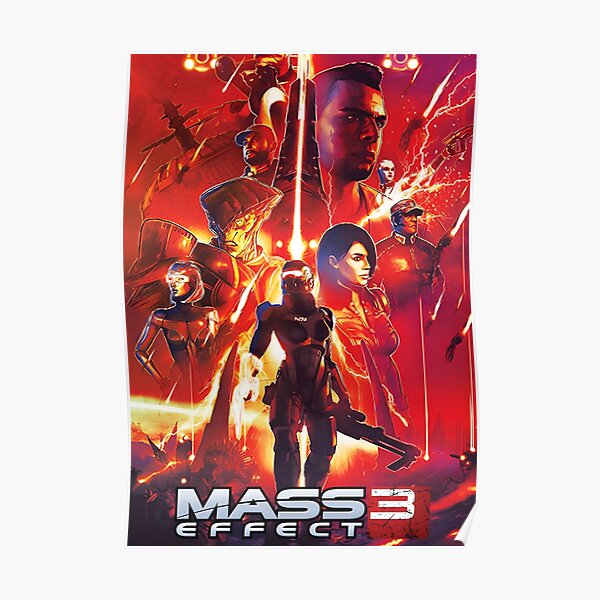 "Mass Effect 3 Legendary" Poster for Sale by SeerEmperor | Redbubble