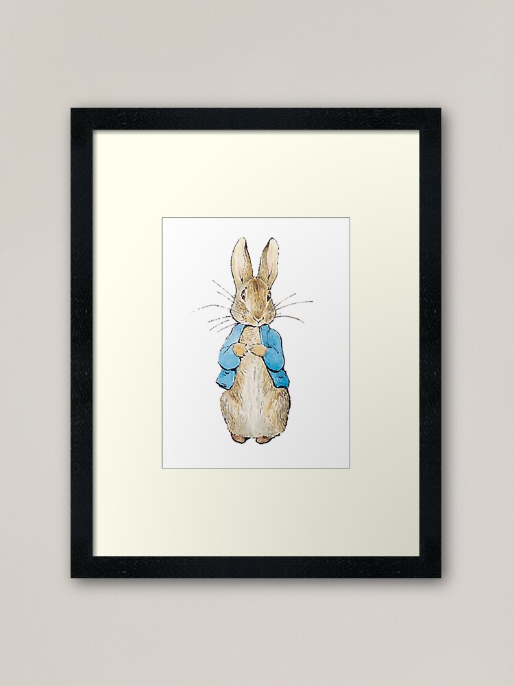 "Peter Rabbit" Framed Art Print for Sale by Bundjum | Redbubble