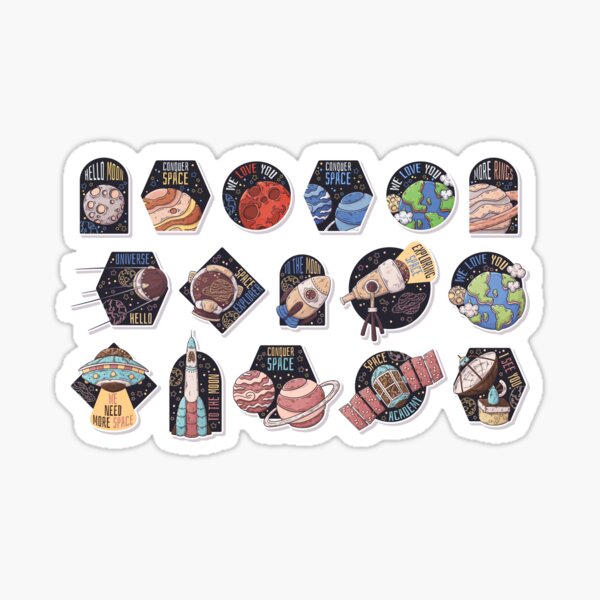 "Cosmic" Sticker by allprintdesign | Redbubble