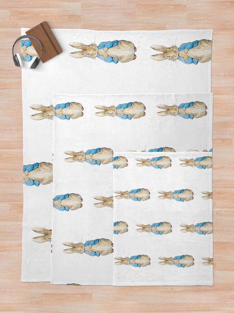 "Peter Rabbit" Throw Blanket by Bundjum | Redbubble