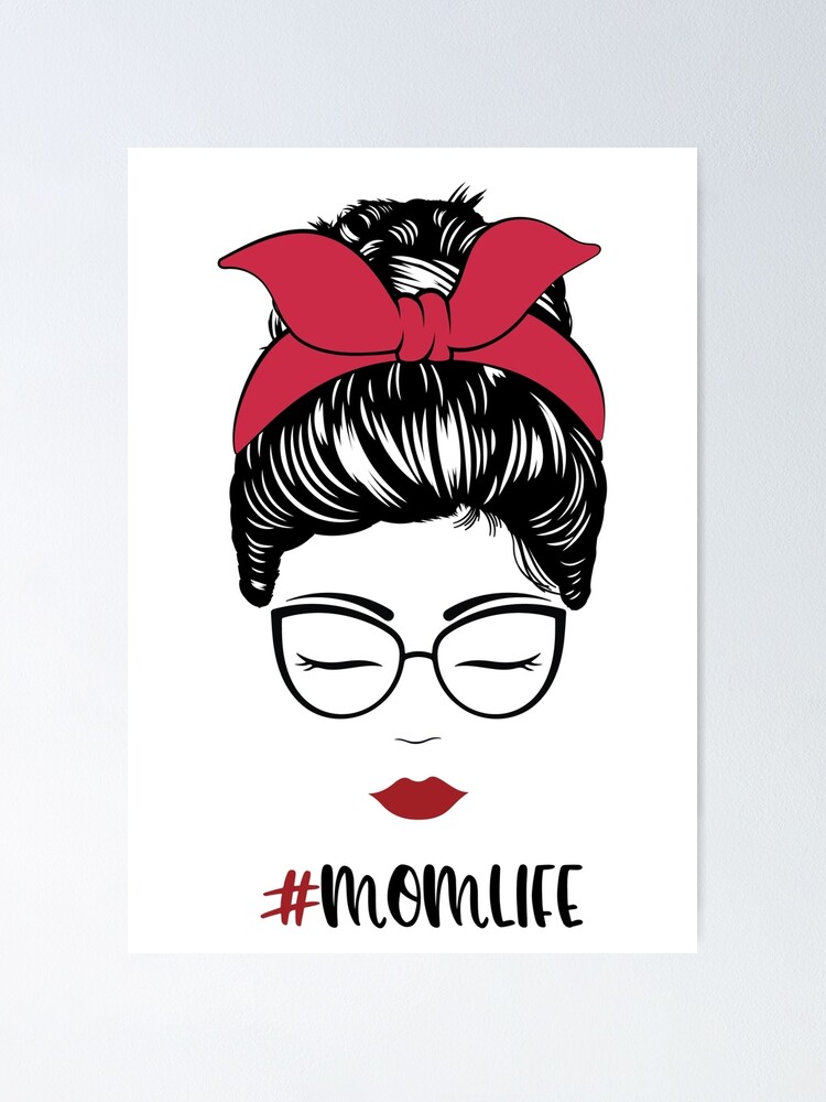 "Mom definition | Funny Mother life sayings | Being a mother" Poster by ...