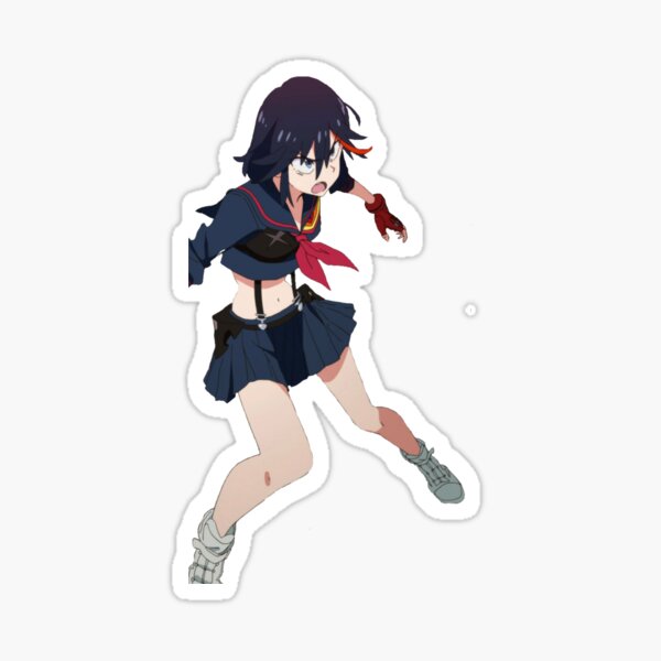 "Ryuko Matoi" Sticker by AniePieArt | Redbubble