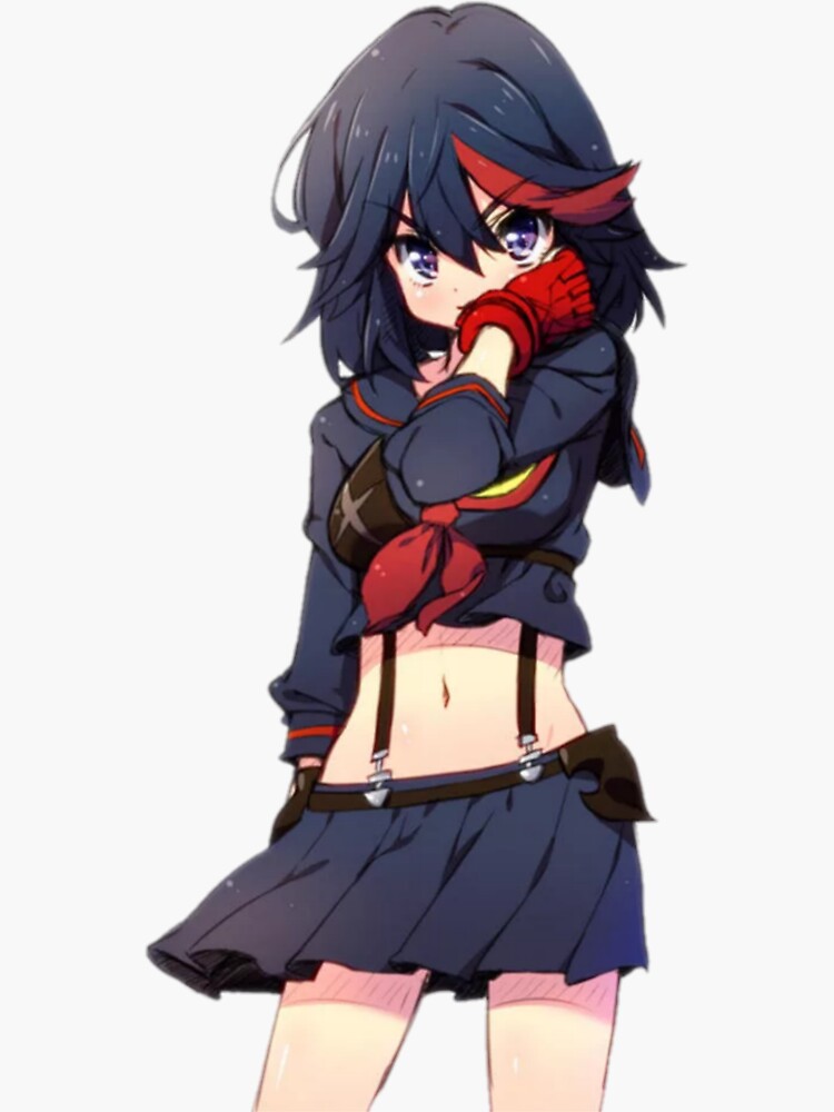 "Ryuko Matoi" Sticker by AniePieArt | Redbubble