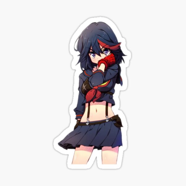 "Ryuko Matoi" Sticker by AniePieArt | Redbubble