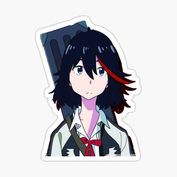 "Ryuko Matoi" Sticker by AniePieArt | Redbubble