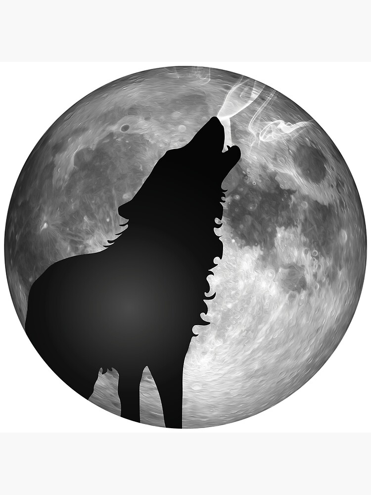 "Howl at the Moon | Wolf Howling Moon | Pack Furry Fursona Kin Night ...