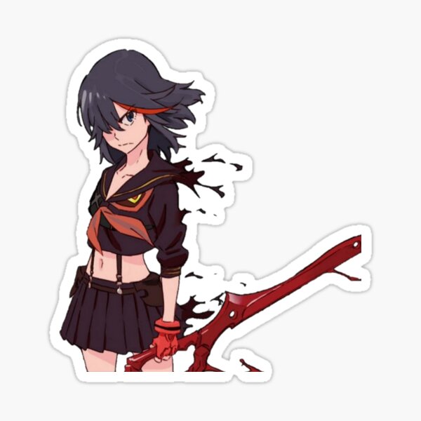 "Ryuko Matoi" Sticker by AniePieArt | Redbubble