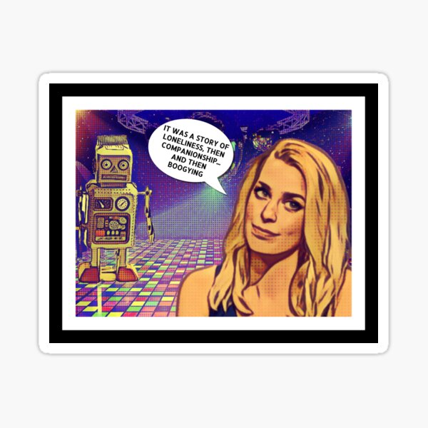 "Sara Pascoe Taskmaster Portrait" Sticker by FandomOfFortune | Redbubble