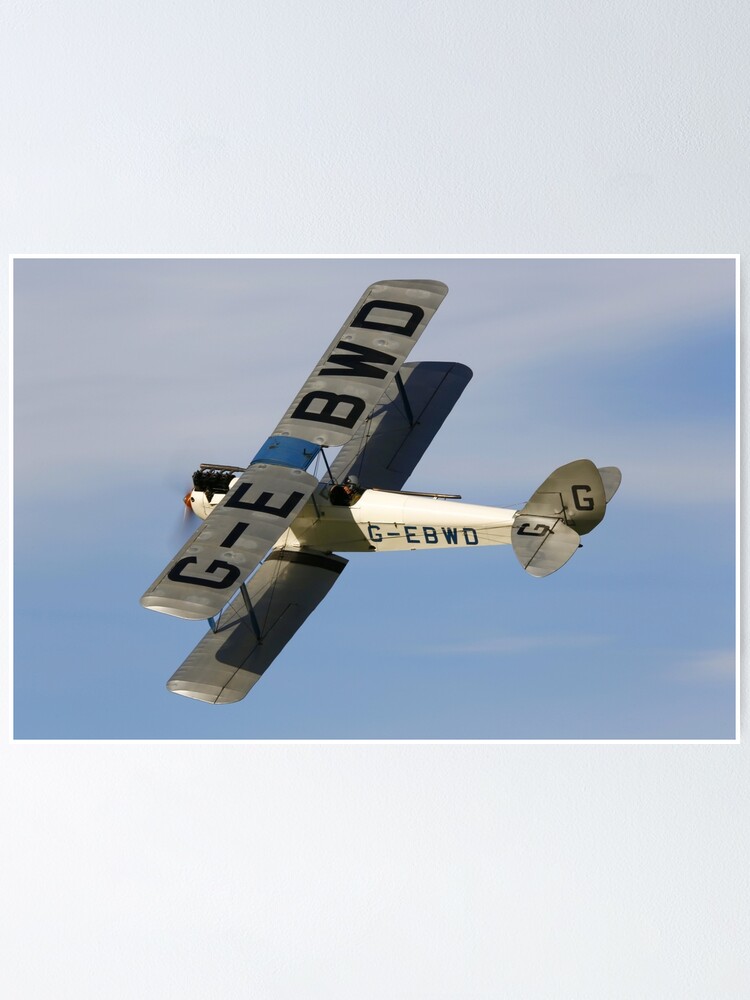 "De Havilland DH60x Hermes Moth G-EBWD" Poster for Sale by ...