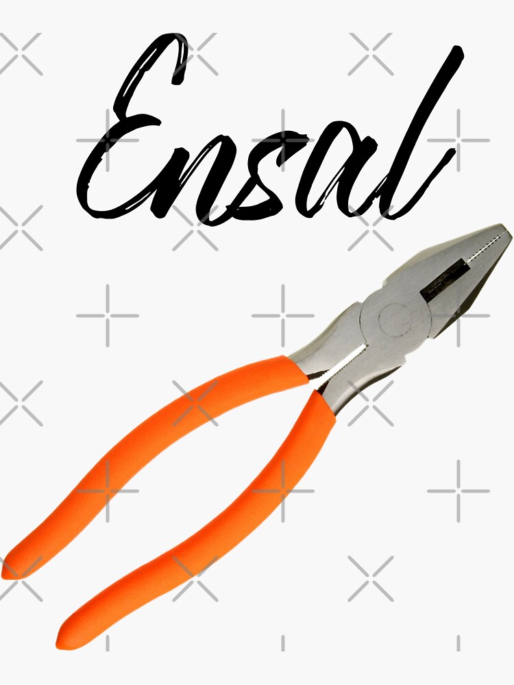 "Ensal bansa" Sticker for Sale by AlphaRid | Redbubble