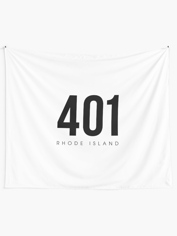 "Rhode Island - 401 Area Code" Tapestry for Sale by CartoCreative ...