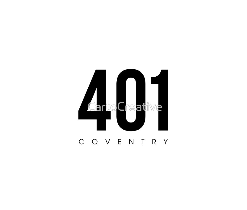 "Coventry, RI - 401 Area Code" by CartoCreative | Redbubble