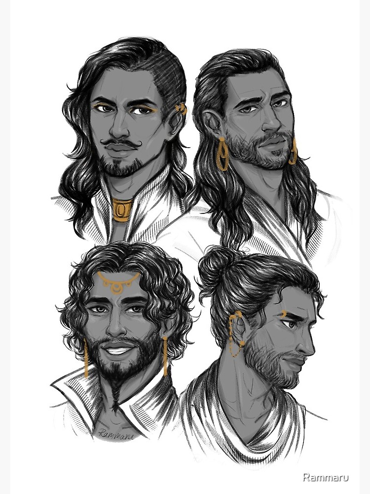 "Many faces of glorious Gilmore - Critical Role" Spiral Notebook by ...