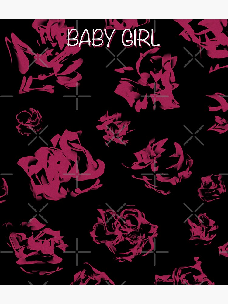 "Roses, Baby girl" Sticker by Vivinedrawsells | Redbubble