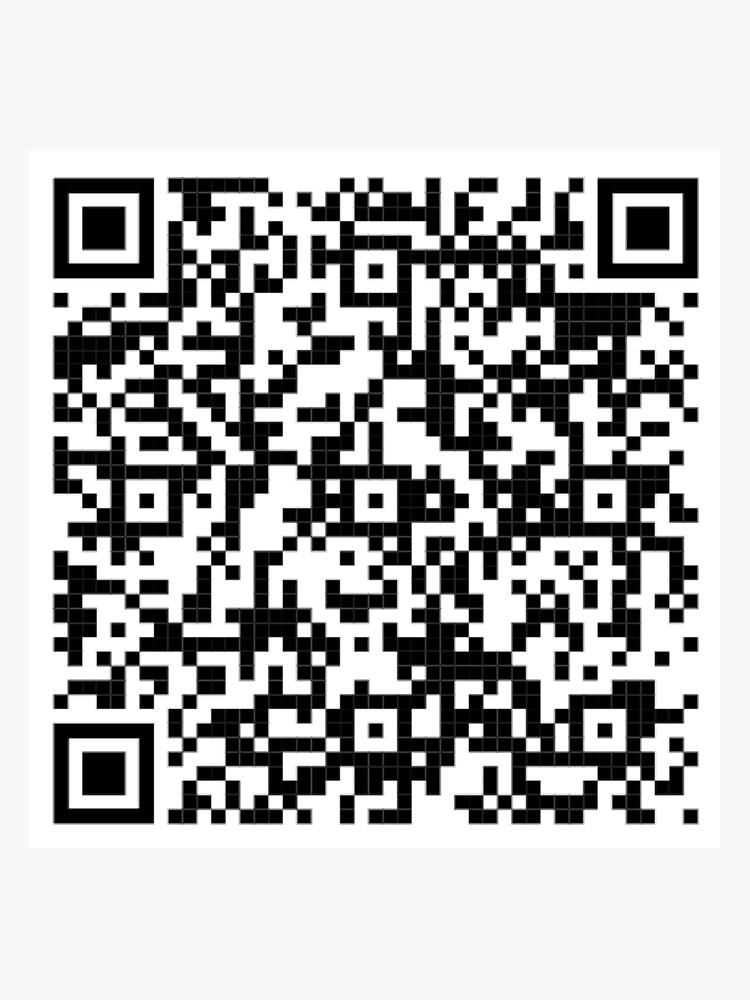 "Facebook/Meta stock QR Code" Sticker by WilliamDBl | Redbubble