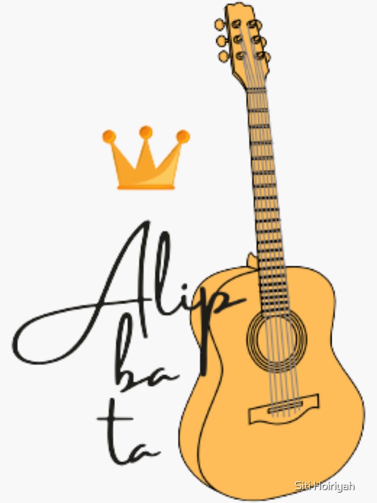 "Alip ba ta fingers style" Sticker by Sihoshop | Redbubble