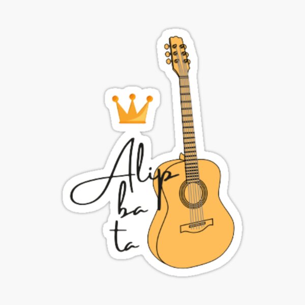"Alip ba ta fingers style" Sticker by Sihoshop | Redbubble