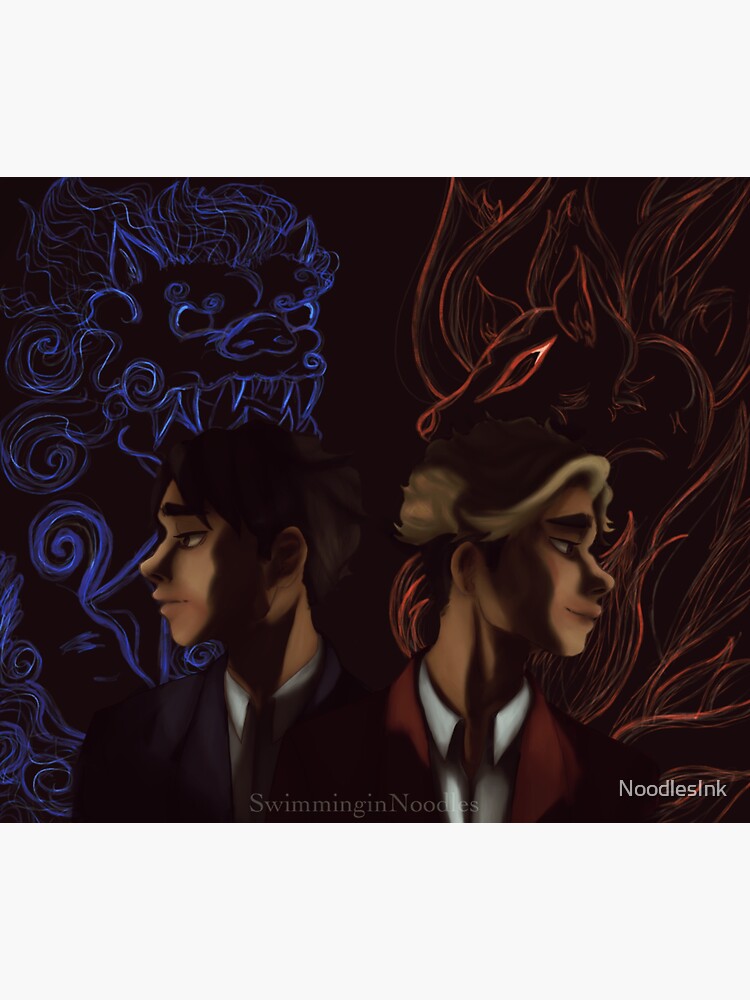 "Miya Twins [Haikyuu]" Sticker by NoodlesInk | Redbubble