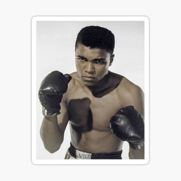 "Muhammad Ali " Sticker for Sale by nikola2708 | Redbubble