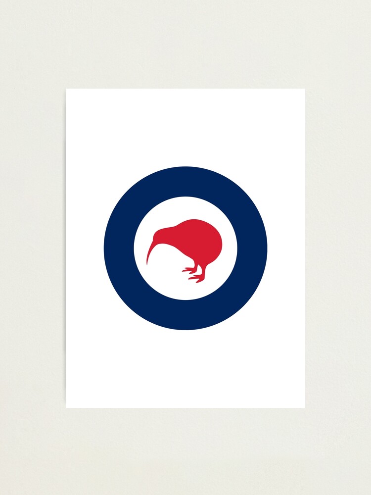 "Royal New Zealand Air Force (RNZAF) Insignia" Photographic Print by ...