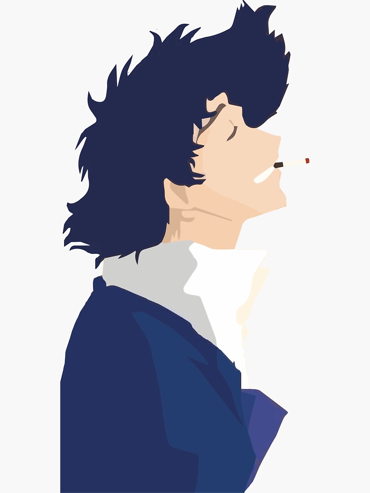 "Spike Smoking" Sticker for Sale by YeoDesign | Redbubble