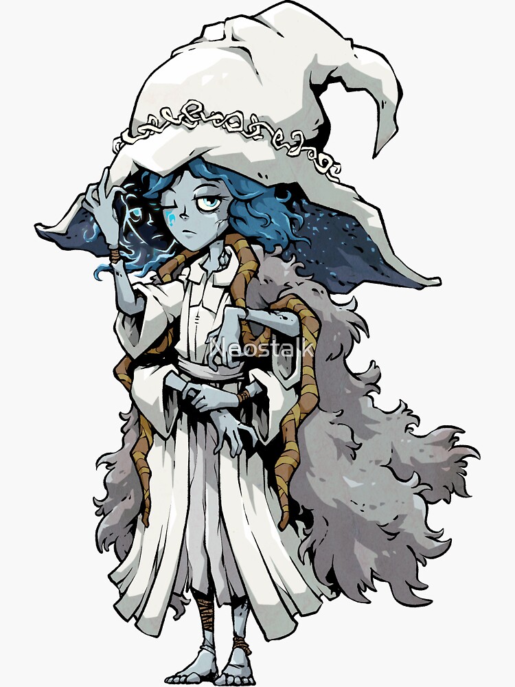 "Ranni the Witch" Sticker for Sale by Neostalk | Redbubble