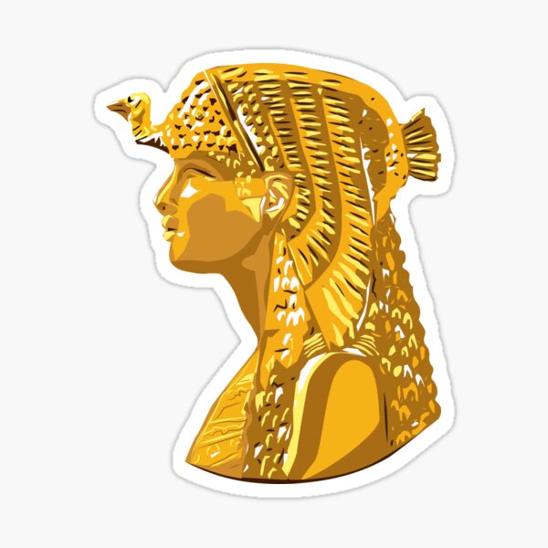 "Egyptian Queen Cleopatra" Sticker by JB-boutique | Redbubble