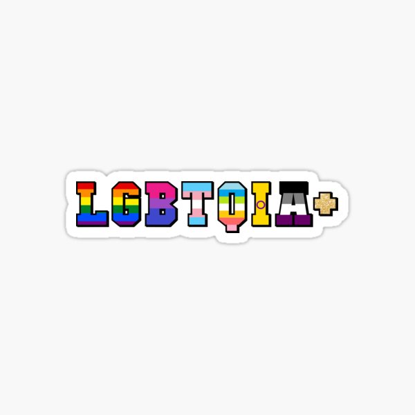 "LGBTQIA+ Pride" Sticker for Sale by fandomwithlove | Redbubble